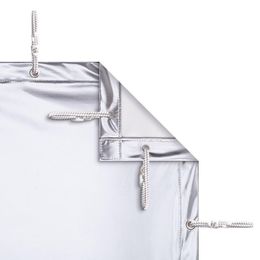 Avenger I920SW Textile Silver/White 12&rdquo;x12&rdquo;