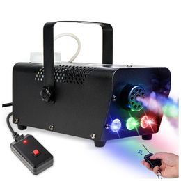 LIGHT4ME FM 500 LED-Nebelmaschine +Fernbedienung + RGB-Beleuchtung