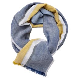 Schal Casamoda "Casamoda Schal gestreift", Herren, gelb, 100% Baumwolle, Modet&uuml;cher Schal
