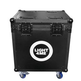 LIGHT4ME FOCUS 200W BEAM Case 2in1 f&uuml;r 2 Moving Heads + Zubeh&ouml;r + 4 Rollen Feststellmechanismus