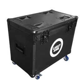 LIGHT4ME ZOOM WASH 19x15W Case 2in1 f&uuml;r 2 Moving Heads + Zubeh&ouml;r + 4 Rollen Feststellmechanismus