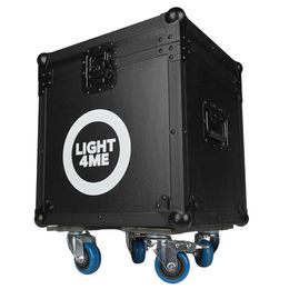 LIGHT4ME ORBEAM 150W Case 2in1 f&uuml;r 2 Moving Heads + Zubeh&ouml;r + 4 Rollen Feststellmechanismus