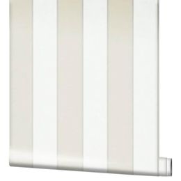 Vliestapete marburg, wei&szlig; (wei&szlig;, beige), B:0,53m L:10,05m, Vlies, Tapeten, moderne Tapete f&uuml;r Wohnzimmer Schlafzimmer K&uuml;che