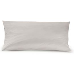 Kissenbezug Irisette "Paris 8000", leinen, B:80cm L:40cm, Mako-Satin, Obermaterial: 100% Baumwolle, Kissenbez&uuml;ge, Kissenbezug, Hochwertiger Premium Kissenbezug