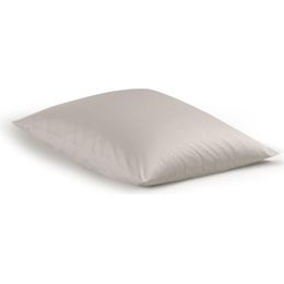 Kissenbezug Irisette "Paris 8000", leinen, B:80cm L:80cm, Mako-Satin, Obermaterial: 100% Baumwolle, Kissenbez&uuml;ge, Kissenbezug, Hochwertiger Premium Kissenbezug