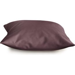 Kissenbezug Irisette "Paris 8000", rubin, B:40cm L:40cm, Mako-Satin, Obermaterial: 100% Baumwolle, Kissenbez&uuml;ge, Kissenbezug, Hochwertiger Premium Kissenbezug