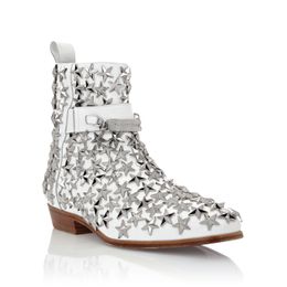 Philipp Plein Stiefel Stars