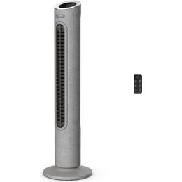 Turmventilator Rowenta "VU6980 Eole Home", grau, B:28,5cm H:99cm T:28,5cm, Ventilatoren, 40 dB(A), 7 Geschwindigkeiten, Fernbedienung, digitaler 12 h Timer