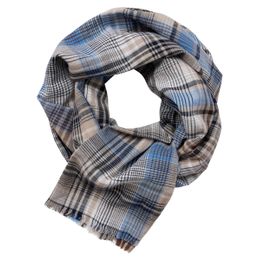 Schal Casamoda "Casamoda Schal kariert", Herren, beige, 100% Baumwolle, Modet&uuml;cher Schal