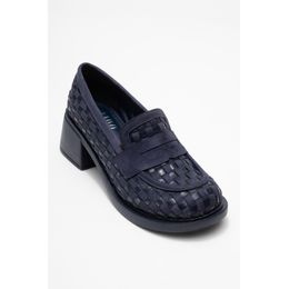 Marlon Gewebt Blockabsatz Loafer Damen