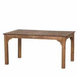 siena GARDEN Ausziehtisch 150/175/200x100x74 cm Gestell und Tischplatte Akazienholz