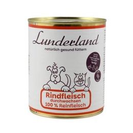 Lunderland Reinfleisch-Dose Rindfleisch durchwachsen 6x800 g