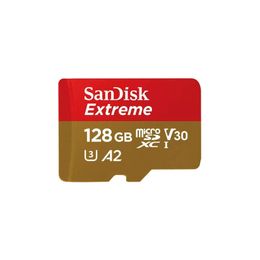 Sandisk microSDXC Extreme 128GB (R190MB/s) + Adapter