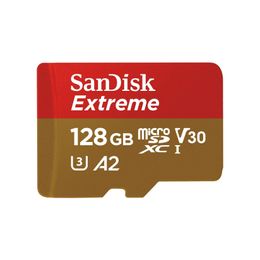 Sandisk microSDXC Extreme 128GB (R170MB/s) Cams&Drones + Adapter