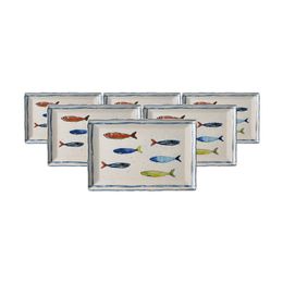 Ritzenhoff & Breker Ritzenhoff & Breker Servierplatten Maro 30 x 20 cm 6er Set
