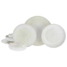 Creatable 24554 Serie Unico Toscania Teller Set 8-tlg Geschirrset 2 Personen