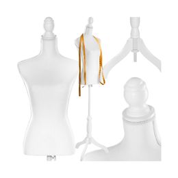 TecTake&reg; Schneiderpuppe, Torso, aus Schaumstoff, h&ouml;henverstellbar, 133 - 168 cm