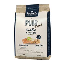 Bosch PLUS Forelle & Kartoffel Hunde-Trockenfutter f&uuml;r Allergiker geeignet 2,5kg