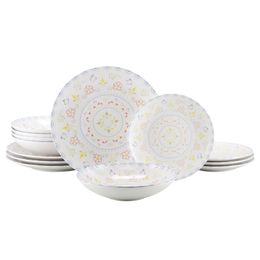 Creatable - 24868 Primavera Pastell, Tellerset 12-tlg