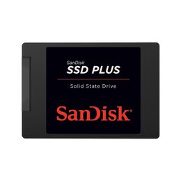 Sandisk SSD Plus 250 GB, 2.5 Zoll, Serial ATA III, 3D NAND
