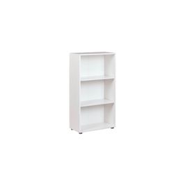 Inter Link B&uuml;cherregal Arco mit 3 F&auml;chern - versch. Ausf&uuml;hrungen - Weiss