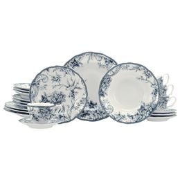 Creatable - 24772 Adelaide Blau, Kombiservice 20-tlg