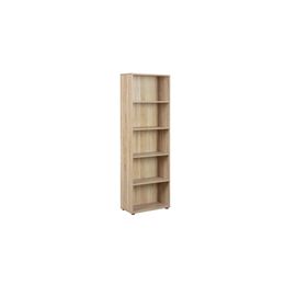 Inter Link B&uuml;cherregal Arco mit 5 F&auml;chern - versch. Ausf&uuml;hrungen - Sonoma Eiche
