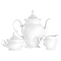 Creatable - 24625 Frederike Weiss, Kaffeegarnitur 3-tlg