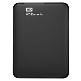WD (Western Digital) Elements Portable 1TB schwarz Externe HDD-Festplatte