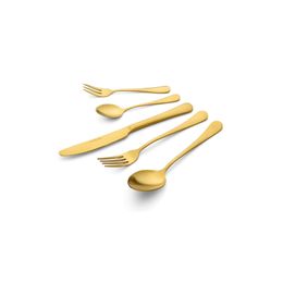 ECHTWERK Tafelbesteck &bdquo;Sorrent&ldquo; 30tlg - gold