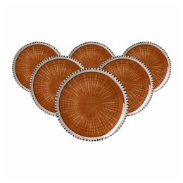 Ritzenhoff & Breker Ritzenhoff & Breker Speiseteller Natura &oslash; 26 cm 6er Set