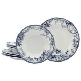 Creatable - 24768 Adelaide Blau, Tafelservice 8-tlg