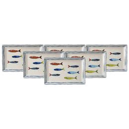 Ritzenhoff & Breker Ritzenhoff & Breker Servierplatten Maro 34 x 23 cm 6er Set