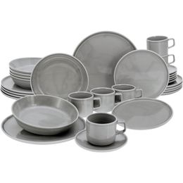 Creatable - 24758 Chef Collection Grau, Kombiservice 30-tlg