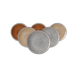 Ritzenhoff & Breker Ritzenhoff & Breker Dessertteller Natura &oslash; 20,5 cm 6er Set