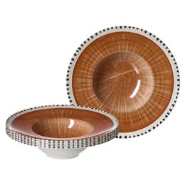 Ritzenhoff & Breker Ritzenhoff & Breker Gourmetteller Natura &oslash; 28 cm 6er Set
