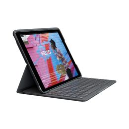 Logitech Slim Folio f&uuml;r iPad 7. Generation graphite Tablet-H&uuml;lle