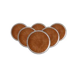 Ritzenhoff & Breker Ritzenhoff & Breker Dessertteller Natura &oslash; 20,5 cm 6er Set