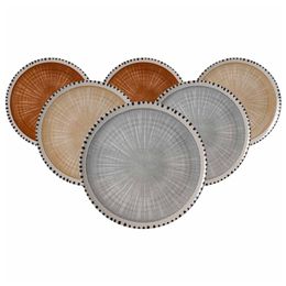 Ritzenhoff & Breker Ritzenhoff & Breker Platzteller Natura &oslash; 32 cm 6er Set