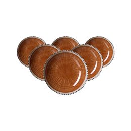 Ritzenhoff & Breker Ritzenhoff & Breker Suppenteller Natura &oslash; 21 cm 6er Set