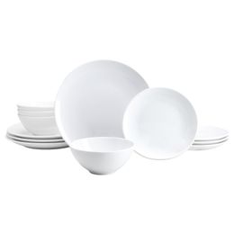 Creatable - 24984 Bistrot Weiss, Tellerset 12-tlg