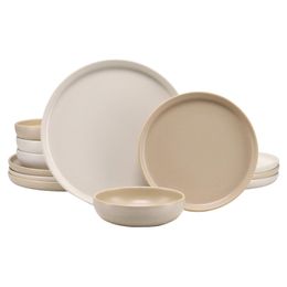 Creatable 24741 Serie Uno Toscana Teller Set12-tlg. Geschirrset 4 Personen