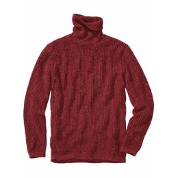 Mey & Edlich Mey & Edlich Herren K&uuml;sten-Rolli Rot 80 % Wolle, 20 % Polyamid