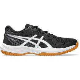 asics UPCOURT 6 GS Hallenschuhe Kinder - Gr&ouml;&szlig;e 40 - schwarz
