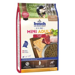 Bosch Mini Adult Lamm & Reis Hunde-Trockenfutter ohne Gentechnik 3kg