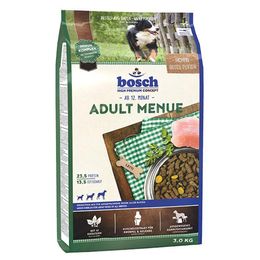 Bosch Adult Men&uuml; Hunde-Trockenfutter Alleinfutter 3kg