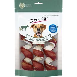 Dokas Kau-Spirale mit Entenbrust Hundesnacks glutenfrei 110g
