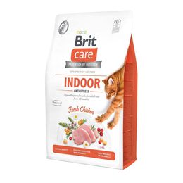 Brit Care GF Indoor Anti-Stress Katzen-Trockenfutter getreidefrei 2kg