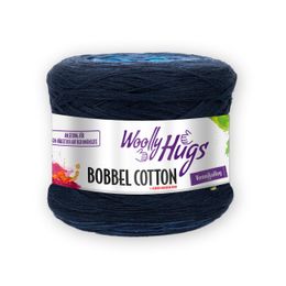 Bobbel Cotton von Woolly Hugs, T&uuml;rkis/Dunkelblau, aus Baumwolle