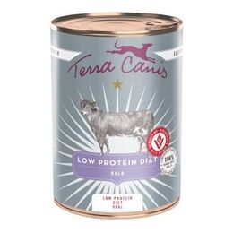 Terra Canis Nassfutter Hund Low Protein Di&auml;t Kalb 6x400 g